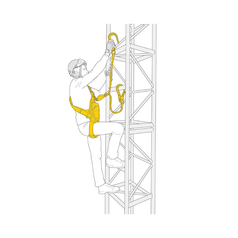 Petzl ABSORBICA-Y Fall Arrest - Información técnica